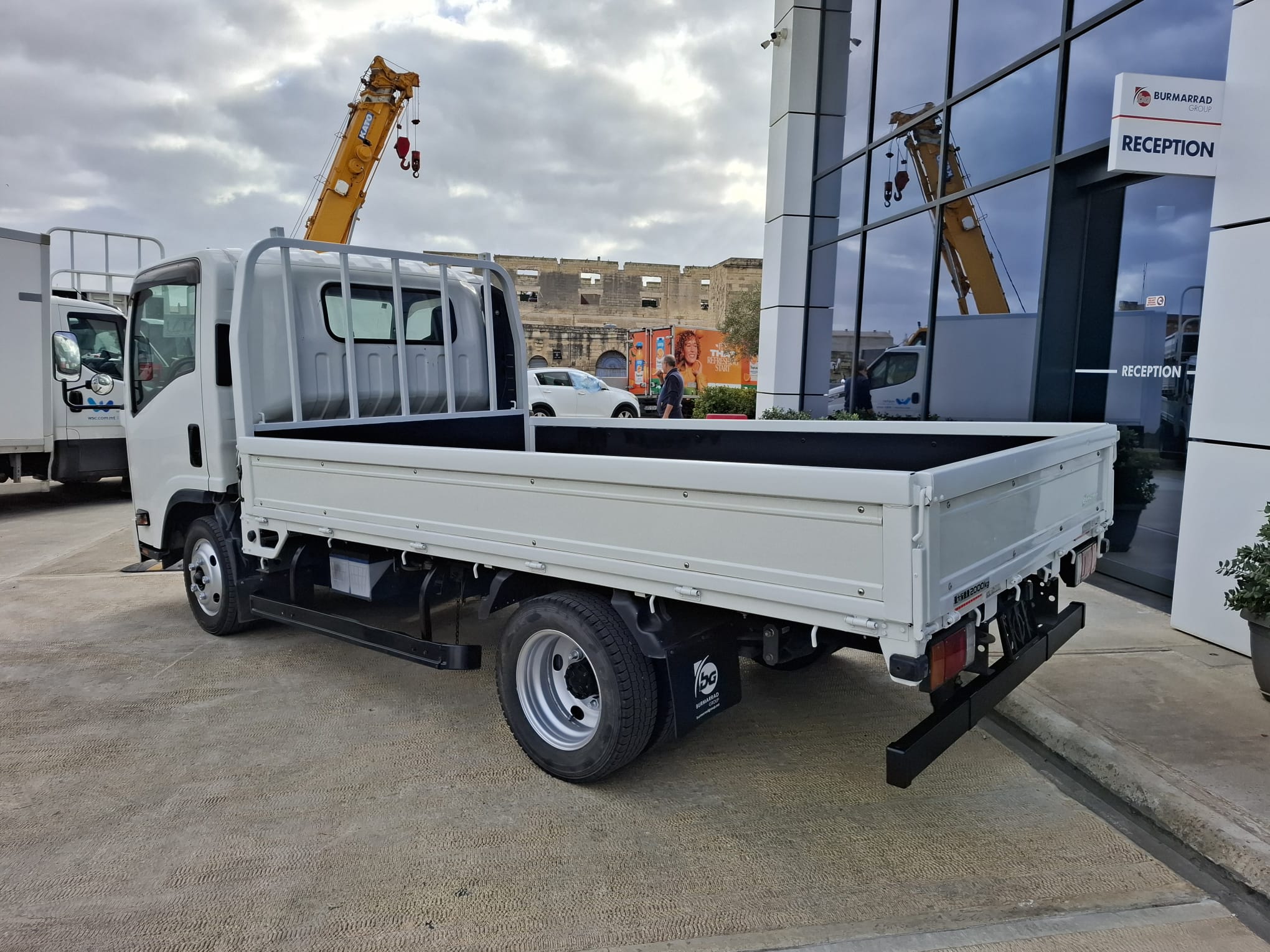 Isuzu Elf 12ft Dropside Truck - 2017 Model - Burmarrad Group